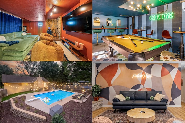 Howdy Haven! Pool | Game Room | Karaoke | Theater - Omaha, NE