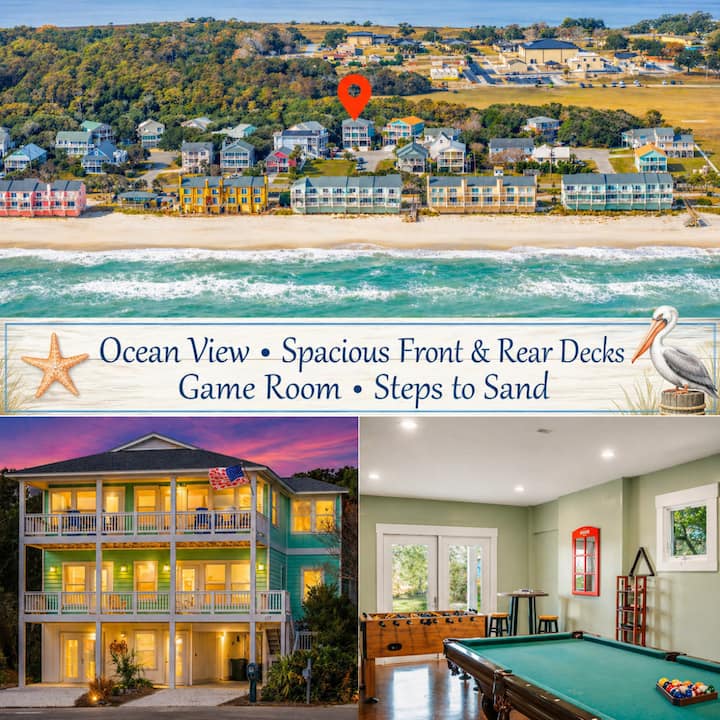 Endless Summer *World Class Ocean Views - Kure Beach, NC