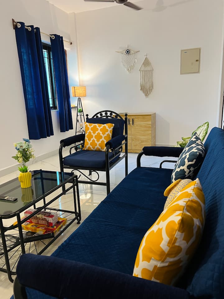 Cozy Coast • Tropical 2bhk In Zen Garden •Benaulim - Colva