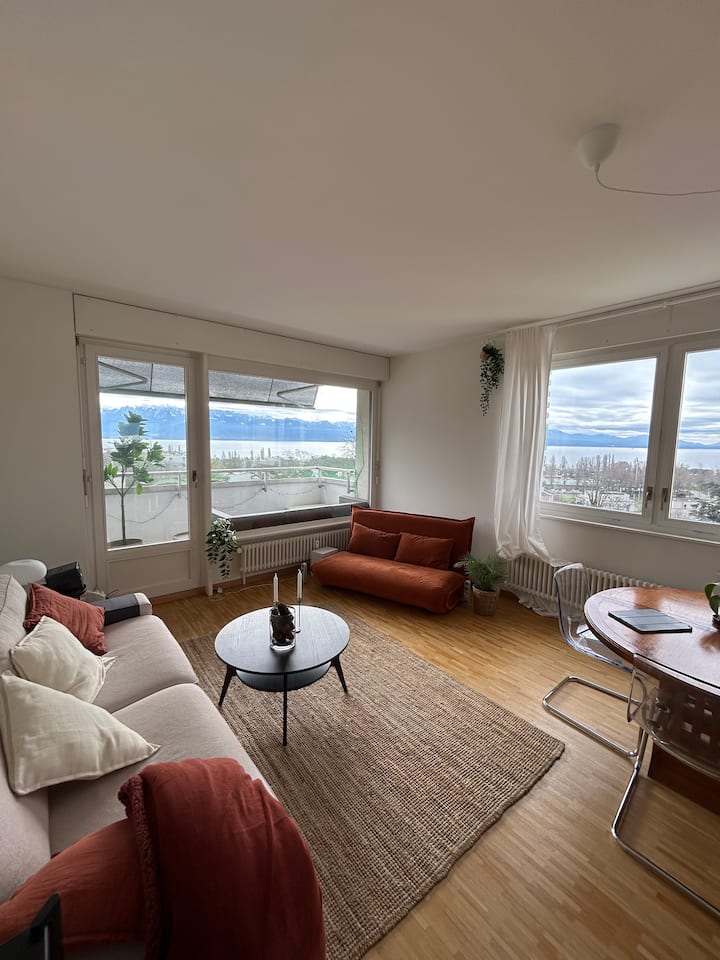 Magnífico Apartamento Con Vistas Al Lago - Lausanne