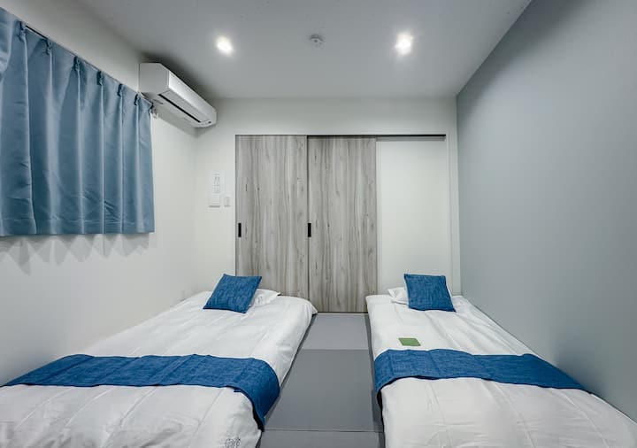 Hanastay Kaeru 102｜2 Lines Available｜separate B/t - Osaka