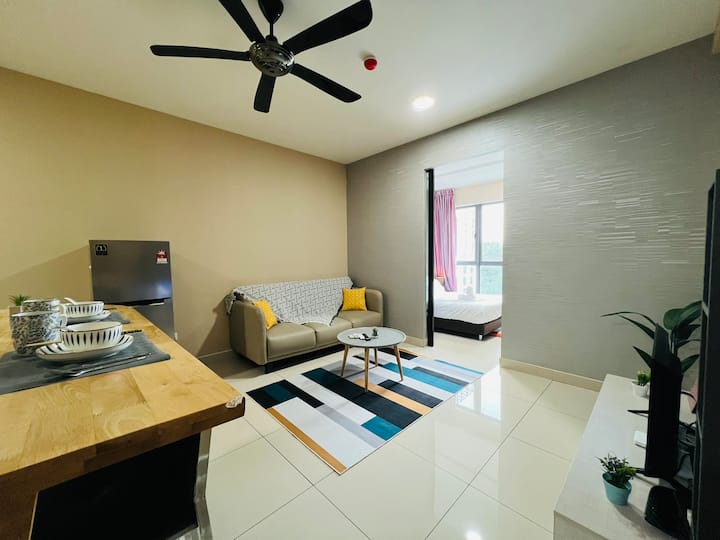 Fresh Stay At Liberty Ampang • Wifi • Parking - Setapak