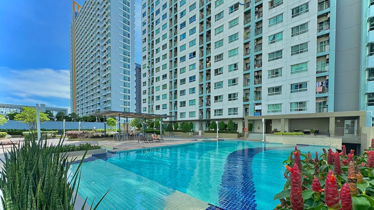 #189 Appartement confortable et chaleureux à Lumpini avec piscine et ...