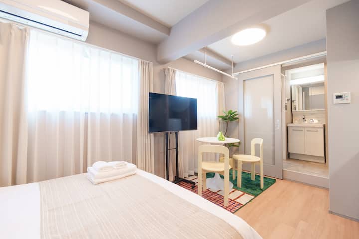 E 羽田机场最短20分钟｜市内交通便利｜23㎡精致舒适公寓 - Yokohama