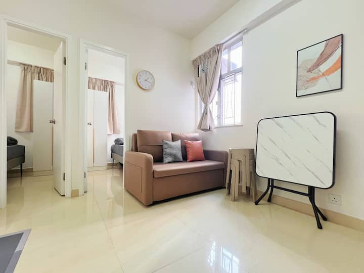 Wanchai Exhibition Window 2 Bedroom 1 Min To Mtr - Wan Chai