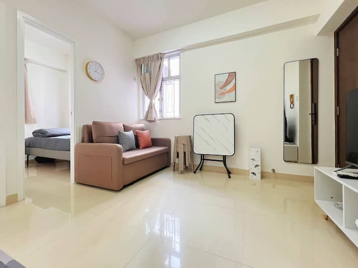 Wanchai Exhibition Window 2 Bedroom 1 Min To Mtr - Wan Chai