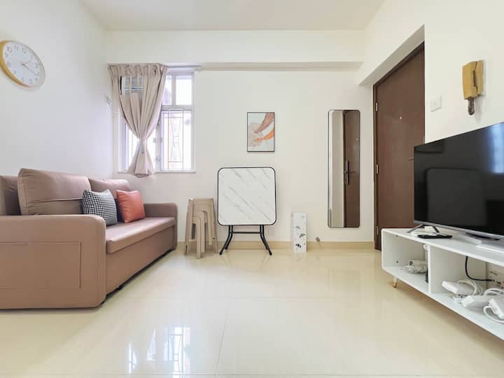 Wanchai Exhibition Window 2 Bedroom 1 Min To Mtr - Wan Chai