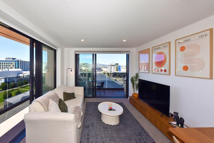 Stylish 1br Apartment Near Te Kaha Stadium - Christchurch