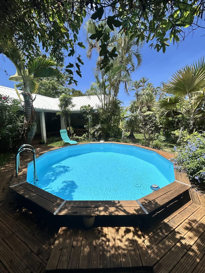 Latikaz, Piscine Privée, Idéal Pour 8/10 Personnes - Réunion