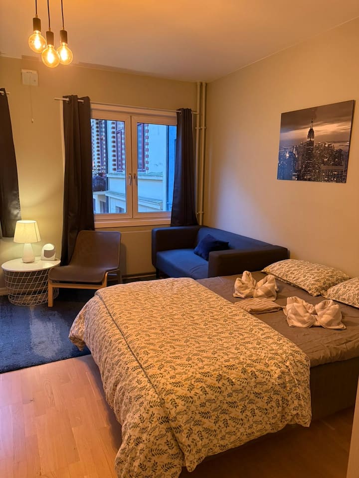 Prime Central Oslo Apartment Near Royal Palace - Norvège