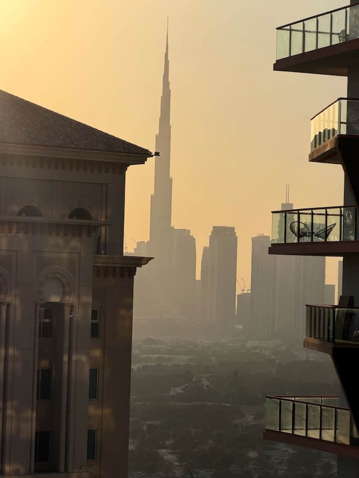 Modern 1br Near Downtown W/ Burj Khalifa View - Dubai