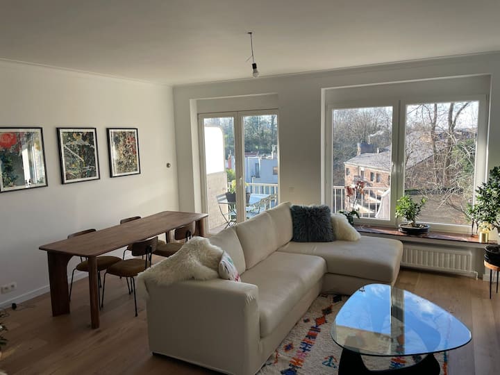 Appartement Lumineux Et Cosy Avec Terrasse - Uccle