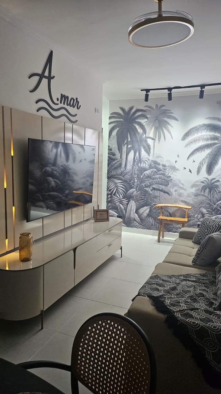 Apartamento A.mar Itaguá 3 Suítes-2 Vagas Garagem. - Ubatuba