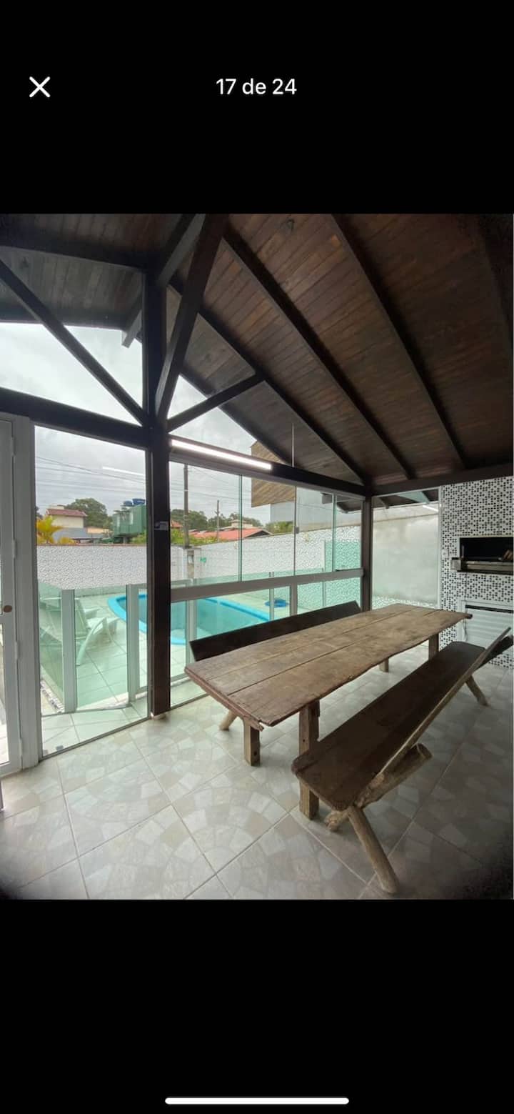 Casa Pra Temporada Ibiraquera 3 Quartos - Imbituba