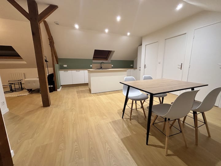 Loft Cosy En Plein Centre-ville à Côté Des Halles - Laval