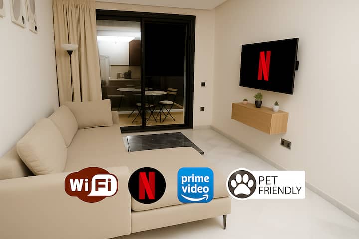 Modern City Apartment Near Casablanca Finance City - Casablanca