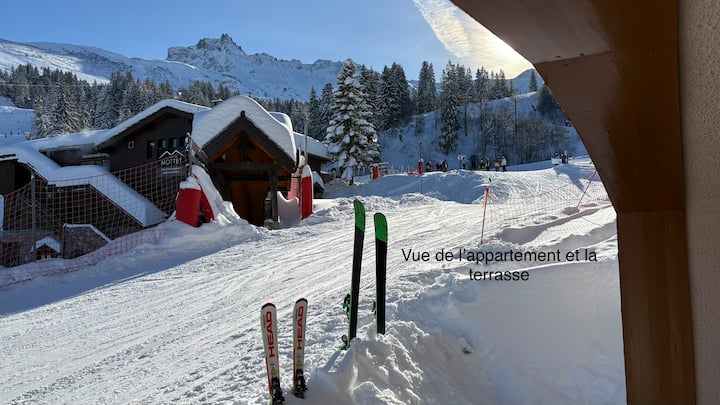 Littéralement Ski Au Pied Beau 4 Pers Tout Confort - Les Avanchers-Valmorel