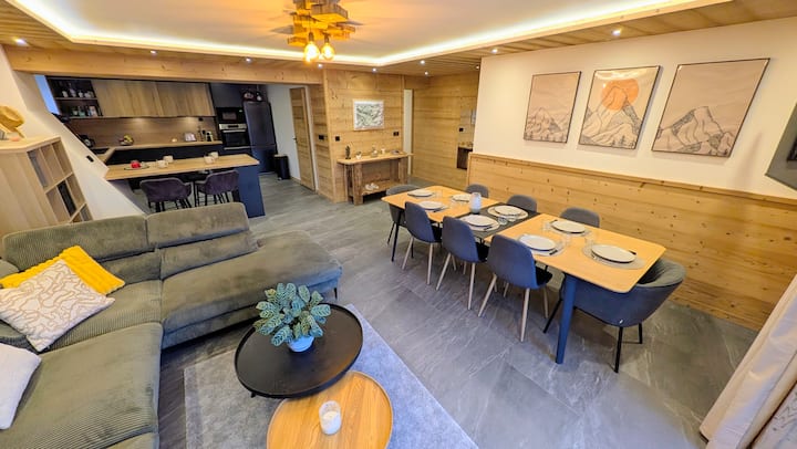 Superbe T4 De Plain Pied Dans Ferme Rénovée - Les Gets