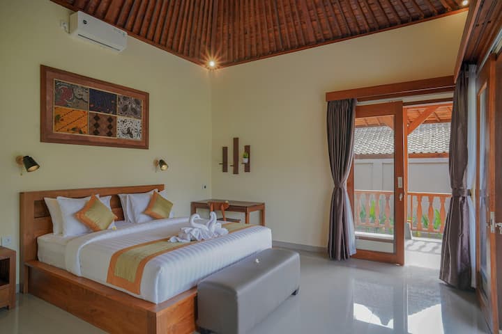 Relaxing Bali Private Pool Villa | Rice Field View - Ubud