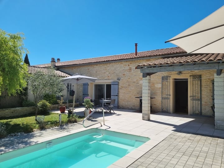 Le Clos Du Cornier - Calme & Piscine Privée - Barjac