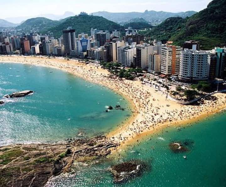 Apto Confortável, A 12 Minutos Da Praia Da Costa. - Vila Velha