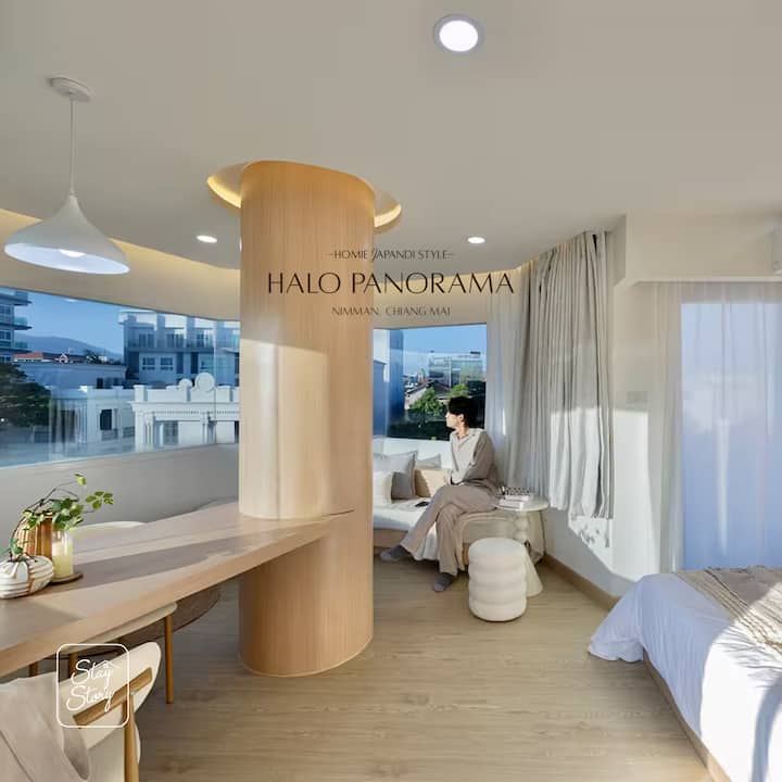 Halo Panorama Nimman -Homie Japandi Style- - Chiang Mai