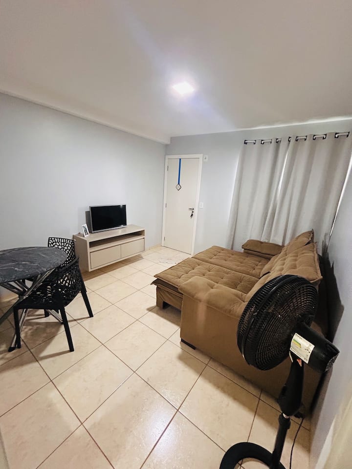 Apto Aconchegante • Wi-fi + Garagem • Completo - Rio Verde