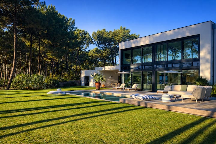Villa Palmgreen Avec Piscine, Face à La Mer - La Tremblade