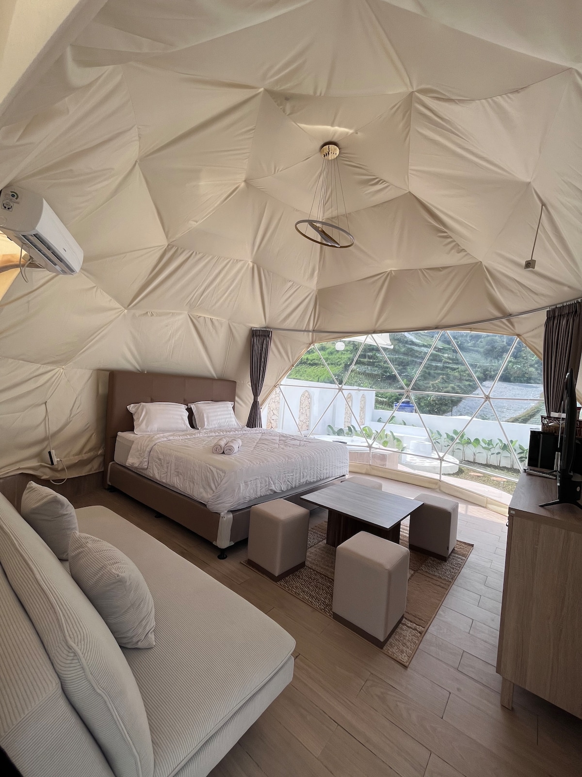 Glamping Yoval b - Tents for Rent in Cisarua, West Java, Indonesia - Airbnb