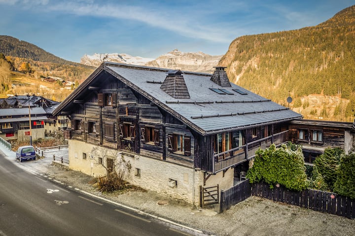 Ferme 220m2 | Charme | Cheminée | Jacuzzi | Sauna - Saint-Gervais-les-Bains