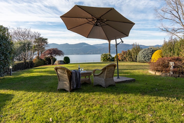 Villa Riviera Con Accesso Al Lago - Arona