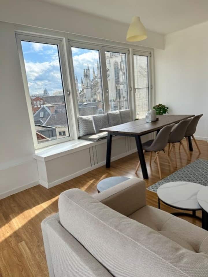 S&a Home Met Zicht Op Het Kathedraal - Anvers
