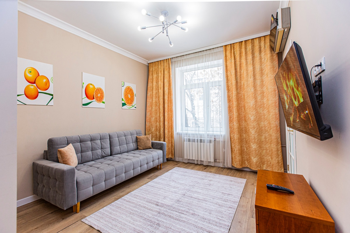 Elite three-room apartment on Arbat #4 - Flats for Rent in Almaty ...
