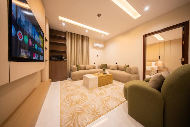 1br + Living Room | Smart Tv | Self Check-in - Saudi Arabia