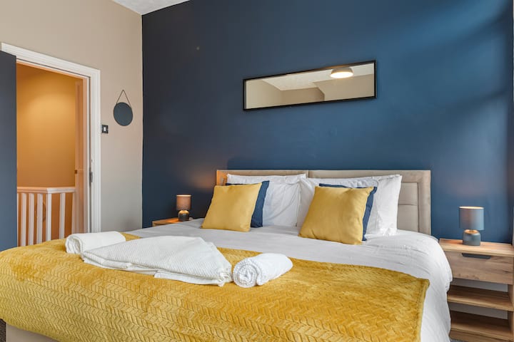 3bedhouse|6guests|freeparking|garden|extendedstay - Manchester