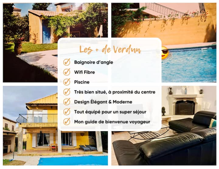 Grande Maison 180 M² Avec Piscine & Cuisine D’été - Fos-sur-Mer