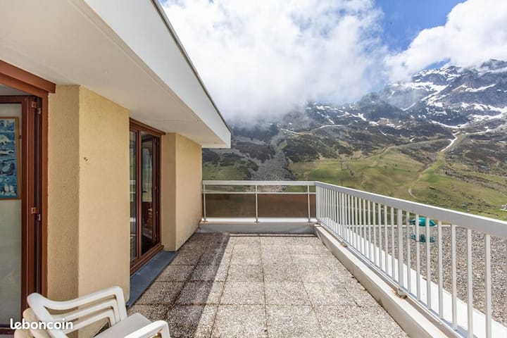 Nouveau - Le 20cts - T3 Avec Balcon Et Terrasse - La Mongie