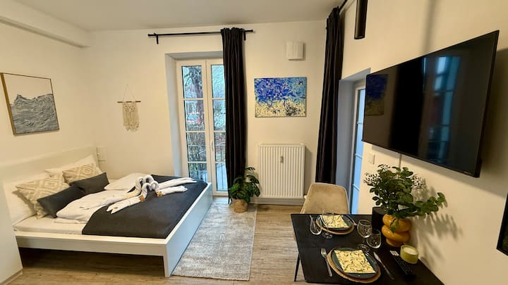 Luna Apartment Passau | Balkon | Self Checkin - Passau