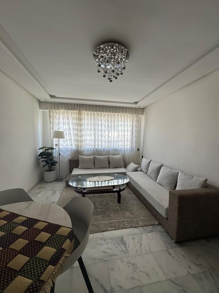 Appart Moderne 5min Plage Piscine Zone Touristique - Agadir