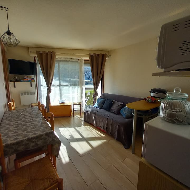 Agréable T2 Avec Balcon Au Pied Des Pistes - Saint-Lary-Soulan