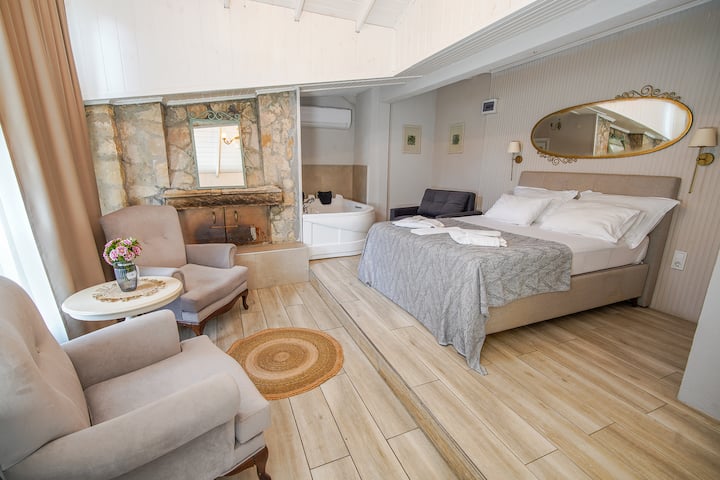 ŞöMineli Ve Jakuzili Bahçe Taş Bungalov Oda - Ağva Merkez