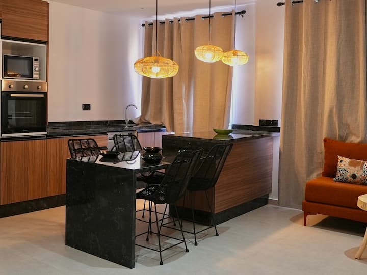 App Boho Chic · Piscine & Parking Gratuit · Guéliz - Marrakesh
