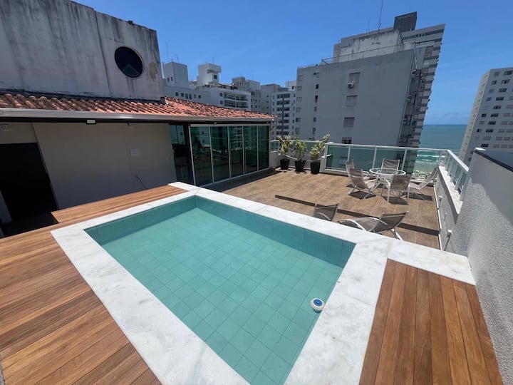 Cobertura Guarujá Pitangueiras - Santos