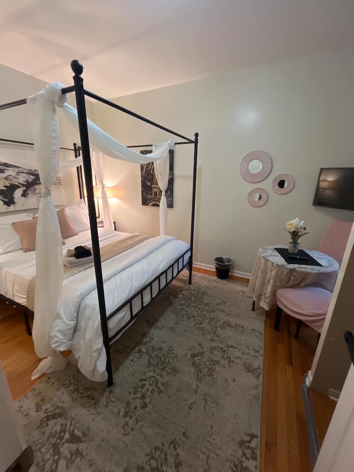 *Pink In Paris* Private Rm Near Center City - Fairmount- Philadelphia