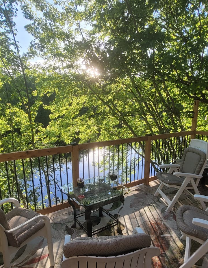 Escape, Zen River Front 7 Min From Mont-tremblant - Mont-Tremblant
