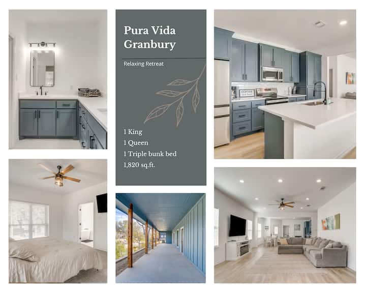Lake Front Granbury Retreat! - Granbury, TX