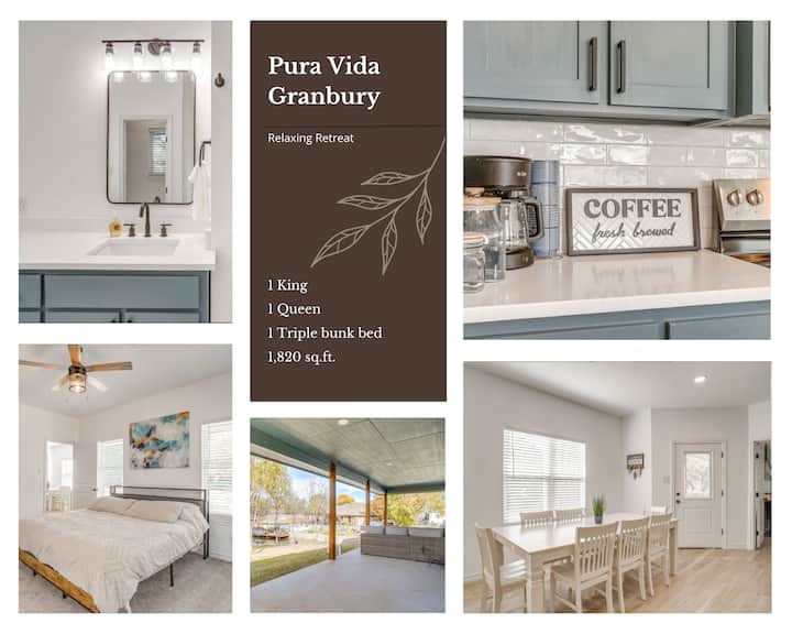 Lake Front Granbury Retreat! - Granbury, TX