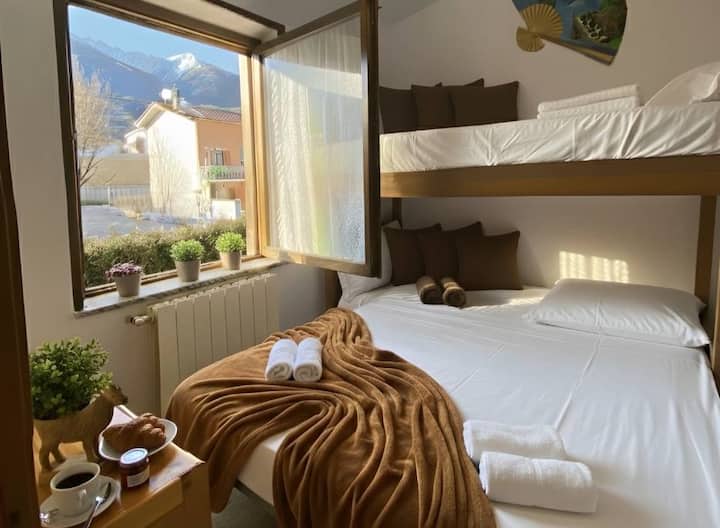 Parcheggio Privato + Camino + Vista Montagne - Roccaraso