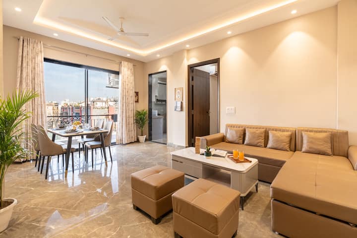 Homlee-pearl-3bhk-lift-parking-max Hospital-saket - New Delhi
