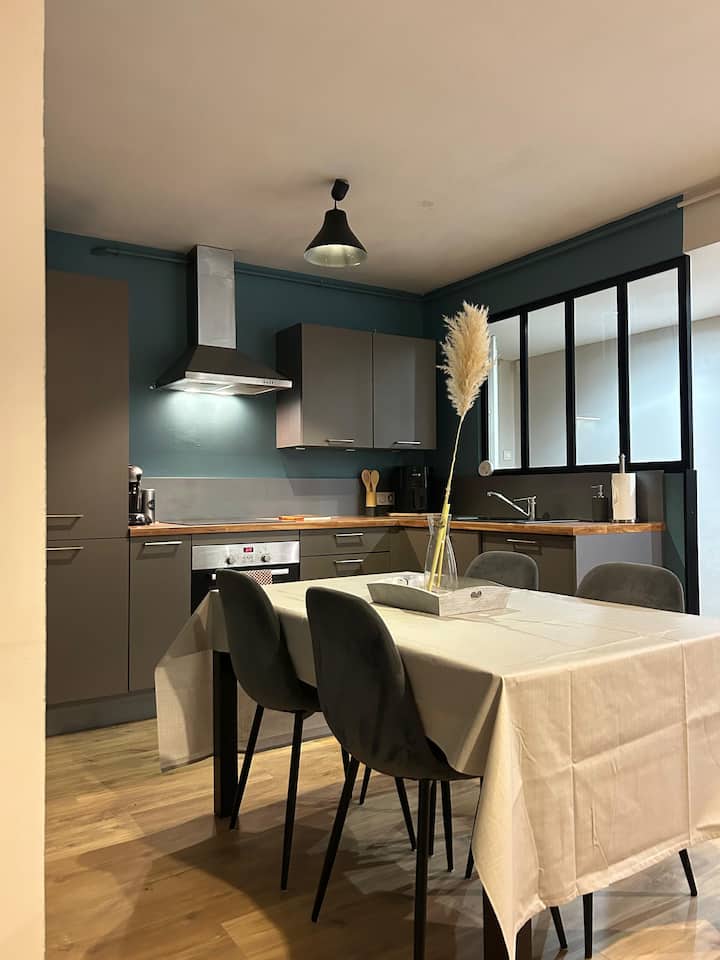 T3 Lumineux, Stationnement Gratuit, Cité Du Design - Roche-la-Molière